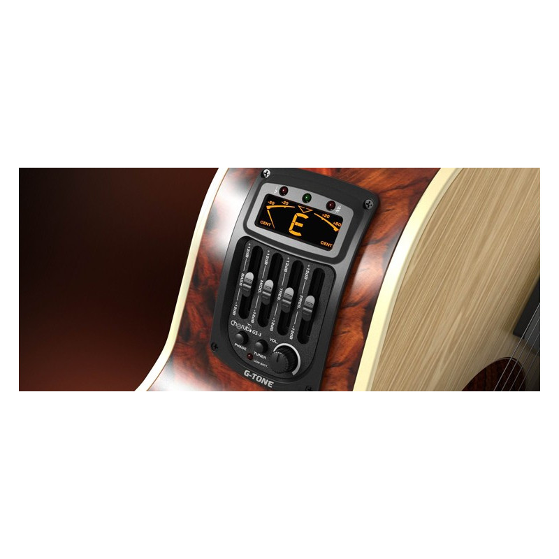 Micrófono para guitarra acústica CHERUB GS-3: mejora el sonido de tu ...